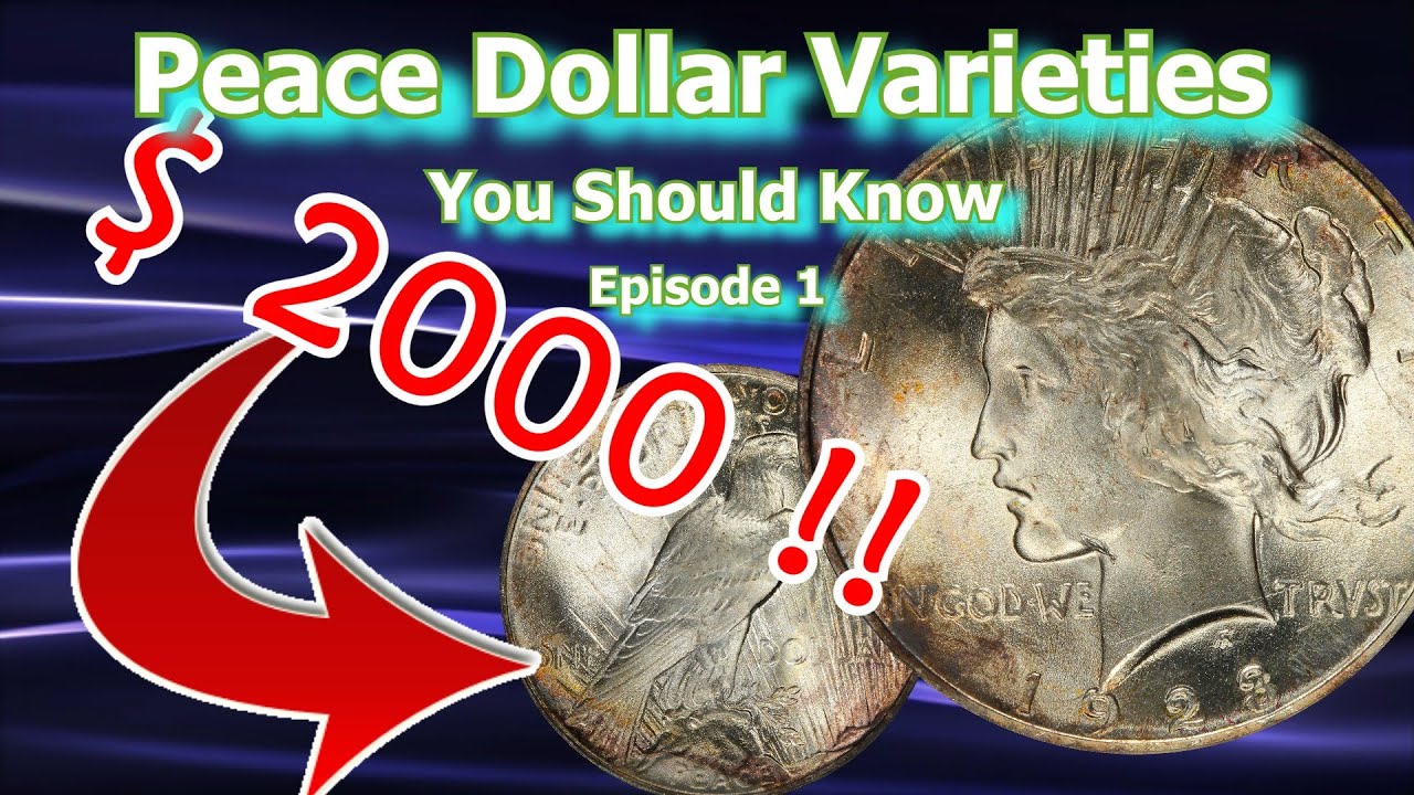 Peace Dollar Varieties You Should Know Ep.1 - 1923 - YouTube