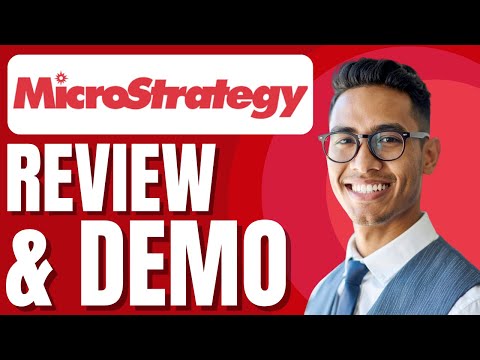 Microstrategy Review & Demo | Strategy Ai Business Intelligence Software Reivew