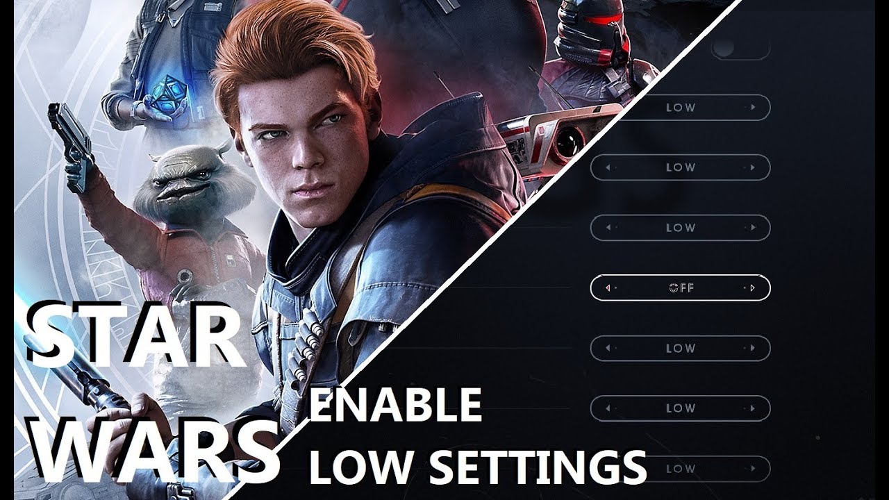 STAR WARS Jedi: Fallen Order Lower graphical settings past locked ...