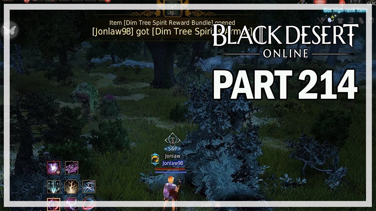 Black Desert Online - Dark Knight Let's Play Part 214 - Dim Tree Armor ...