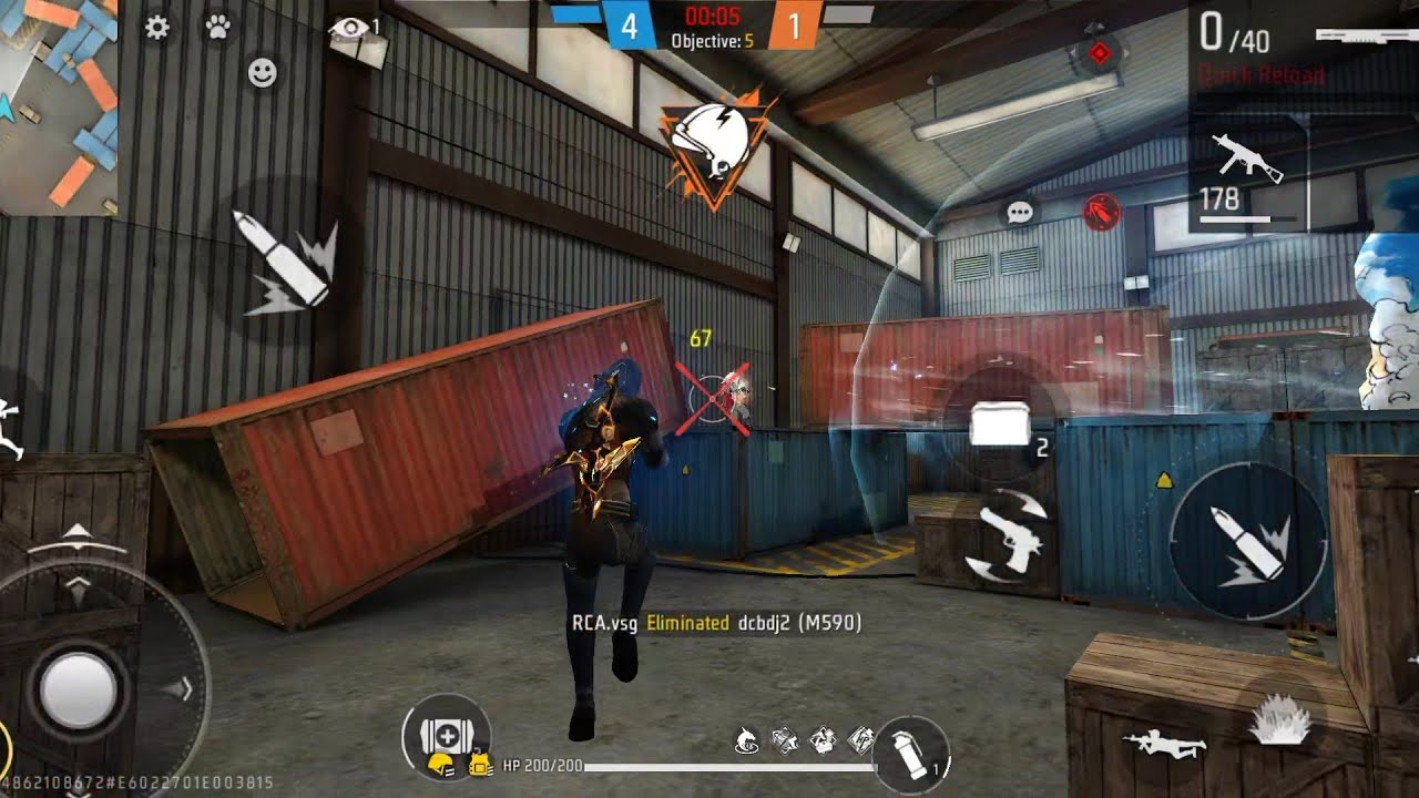 lone wolf 1v1 match #86 | strategy against lone wolf players | freefire ...