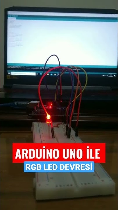 RGB LED DEVRESİ // ARDUİNO DERSLERİ // #shorts #shortsvideo - YouTube