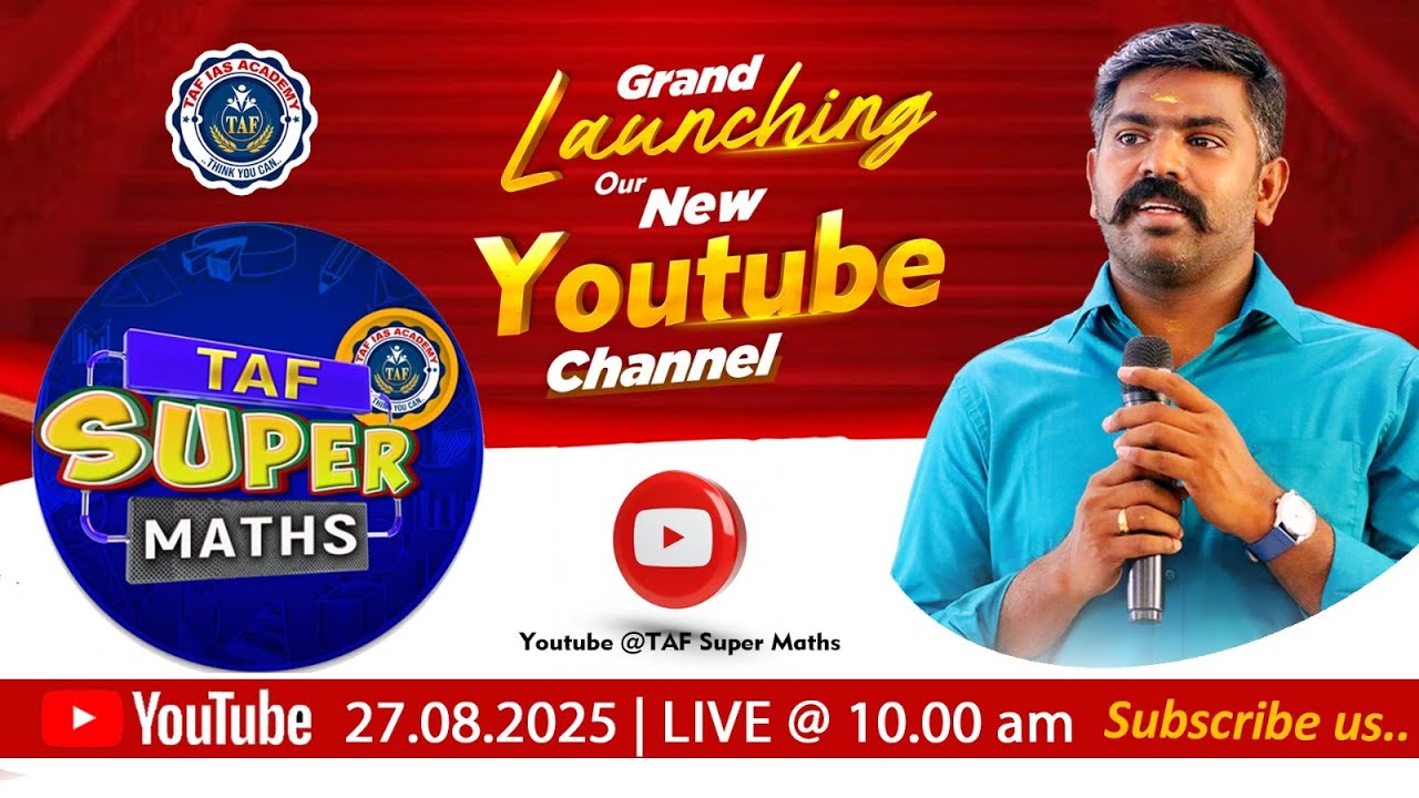🔴Live | TAF Super Maths | IMPORTANT OF MATHS IN ALL COMPETITIVE EXAM | TAF - YouTube