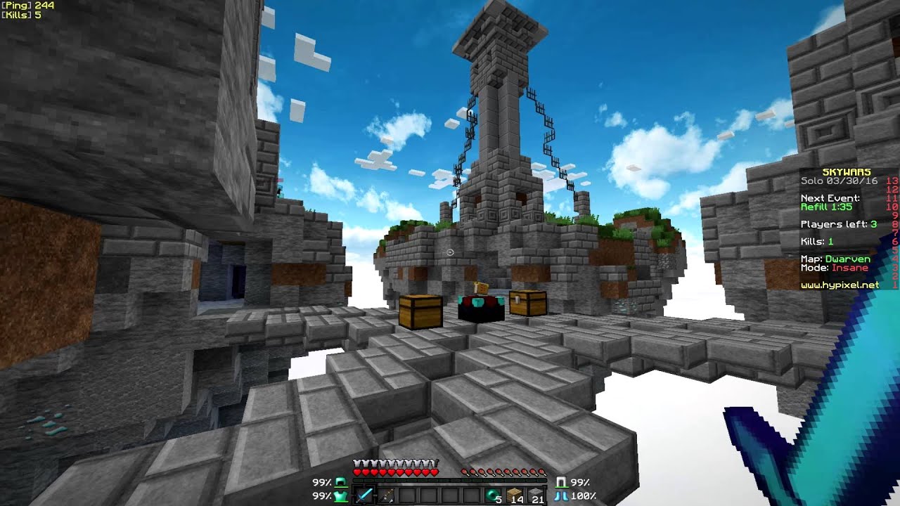 Skywars #28 "Ny GFX!!!" - YouTube