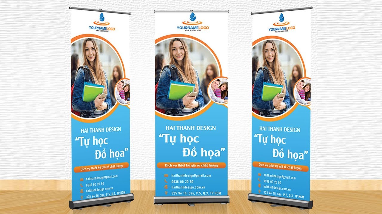 Standee Design | Hướng dẫn thiết kế standee bằng photoshop đơn giản ...