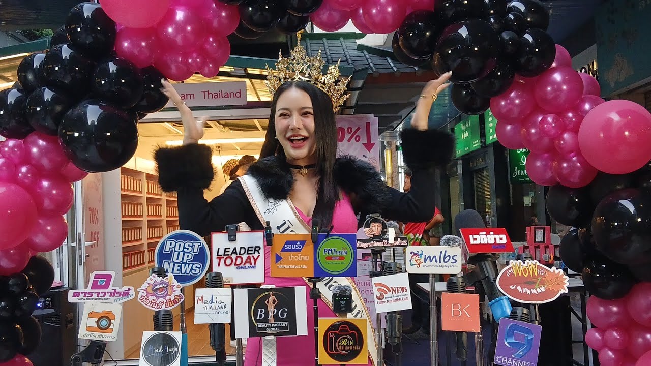 นัวเนีย มิสแกรนด์สระแก้ว 2025 ร่วมงานเปิดตัวผลิตภัณฑ์ Arista Magic Solution - YouTube