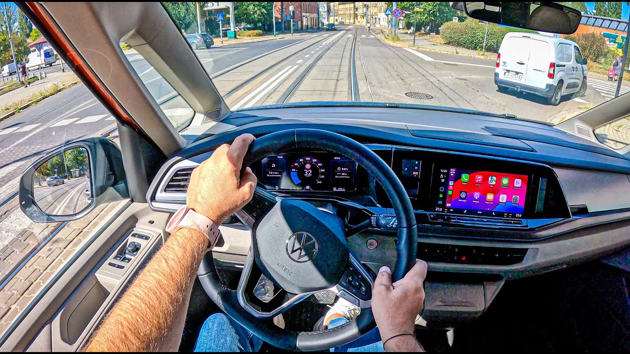 Volkswagen Multivan T7 2024 | 2.0 TDI 150HP | POV Test Drive - YouTube