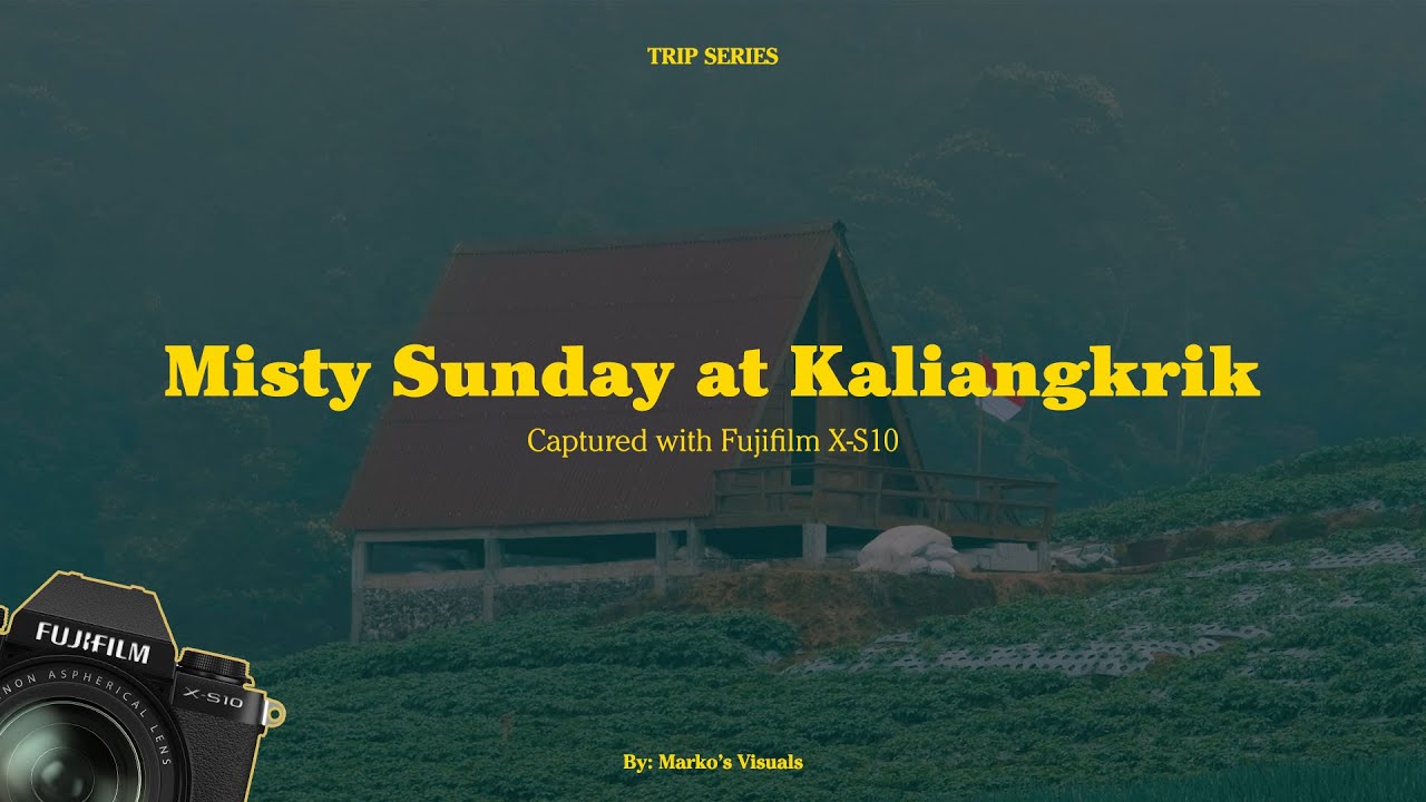 Foggy Sunday Captured with Fujifilm X-S10 - YouTube