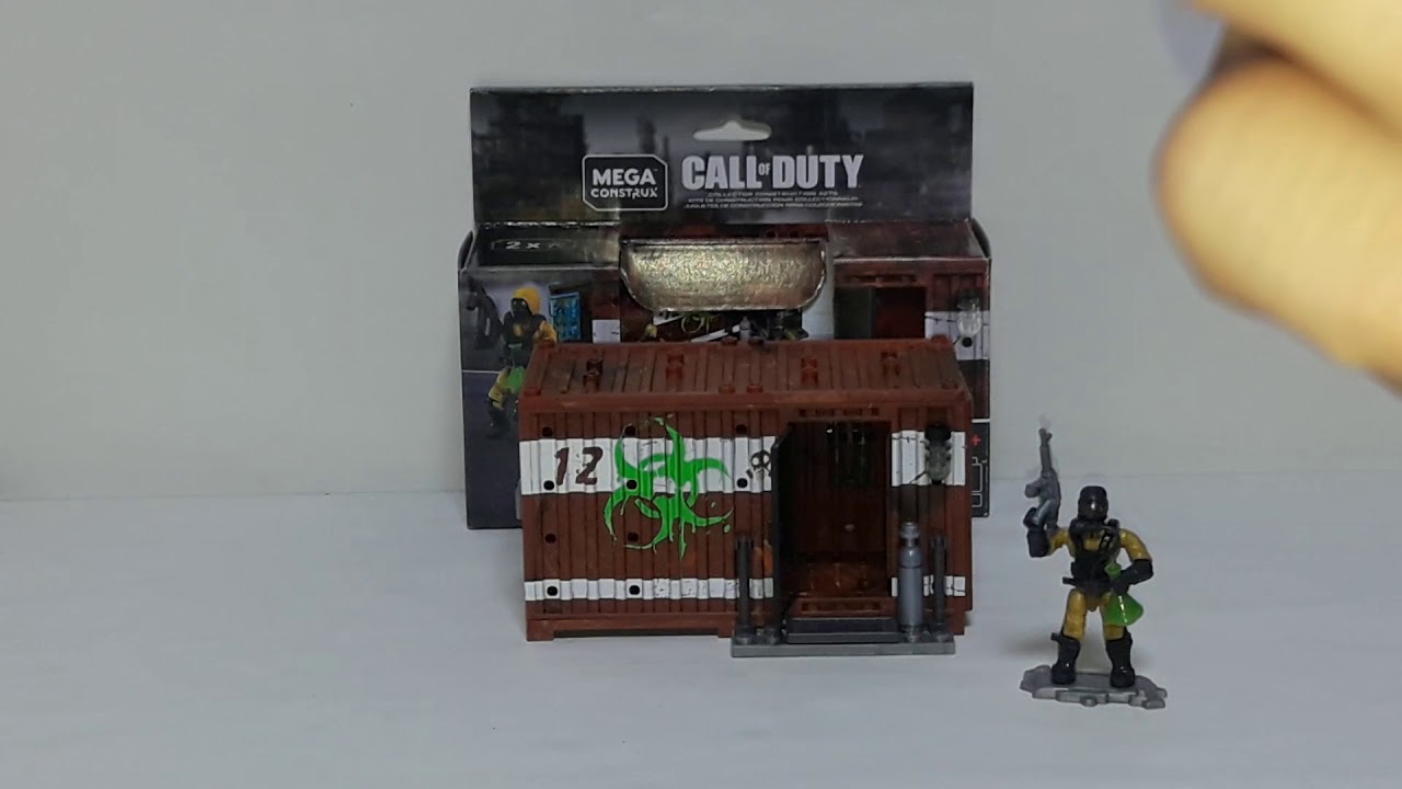 [Mega construx 메가 컨스트럭스] Call of duty hazmat lab armory set review ...