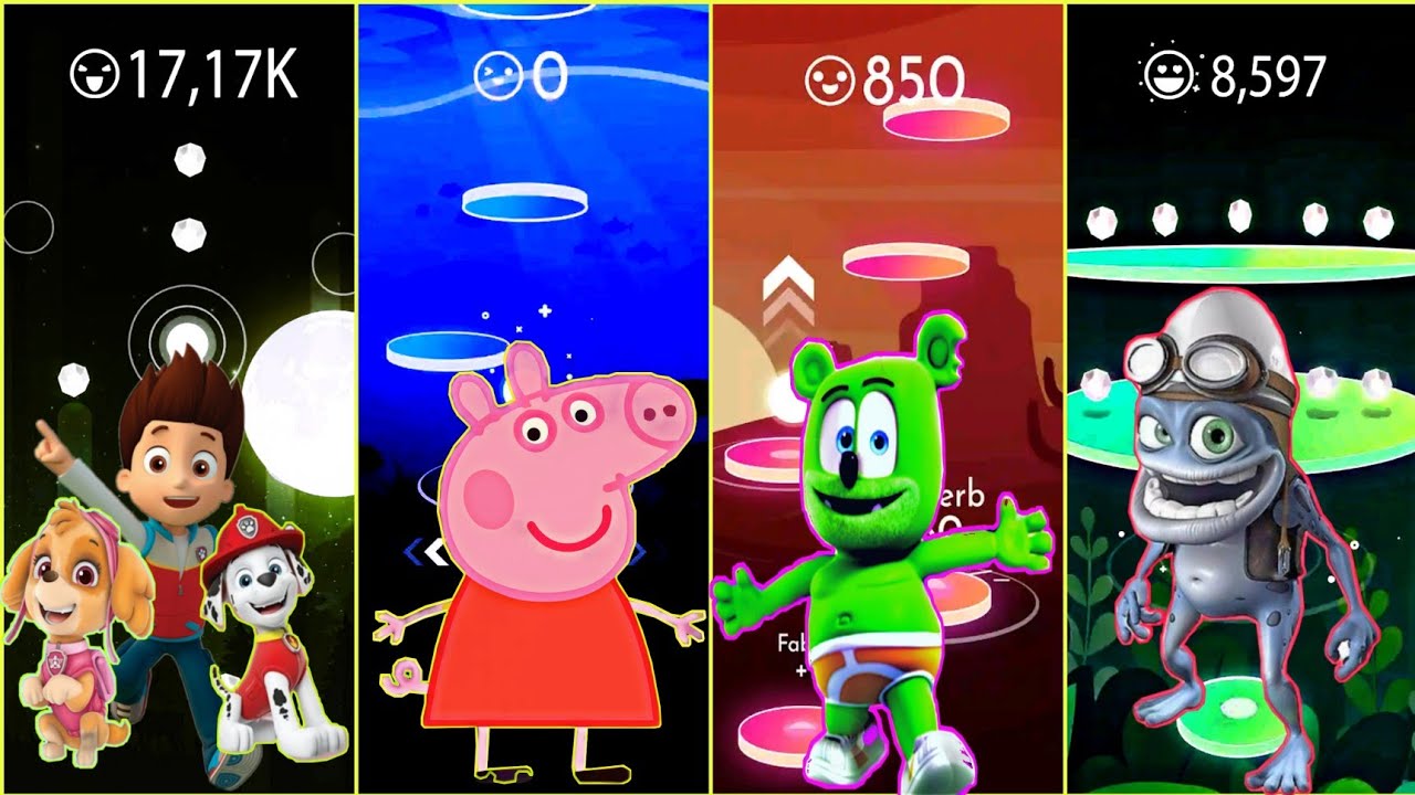 Paw patrol - Peppa Pig- Baby bear-Alex F (Crazy Frog) edm rush By ...