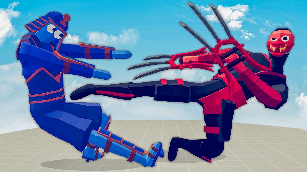 NINJA MASTER vs EVERY UNIT | Totally Accurate Battle Simulator-TABS ...