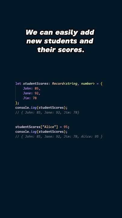 Typescript Record Programming Engineering Javascript Tutorial Typescript Youtube
