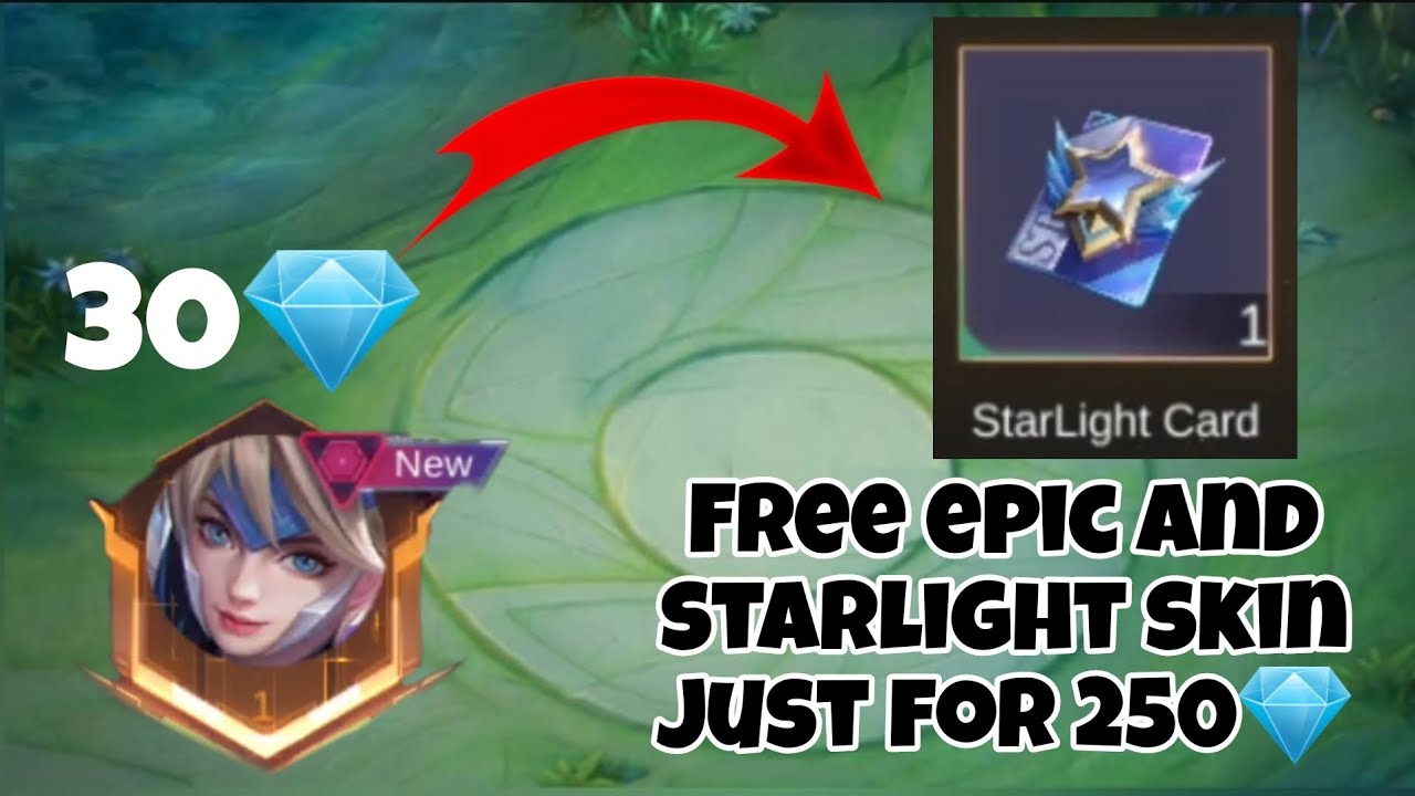 FREE EPIC & STARLIGHT SKIN JUST FOR 250💎 | MLBB | AKIO - YouTube