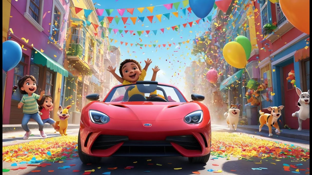 Ding Ding! Let’s Take a Bumpy Ride | Fun Vehicle Song for Kids ...