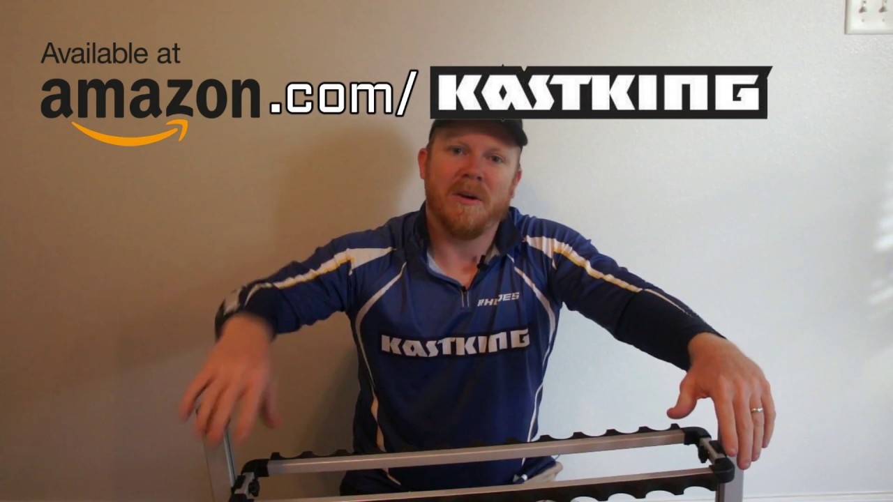 KastKing 24 rackem up rod rack - YouTube