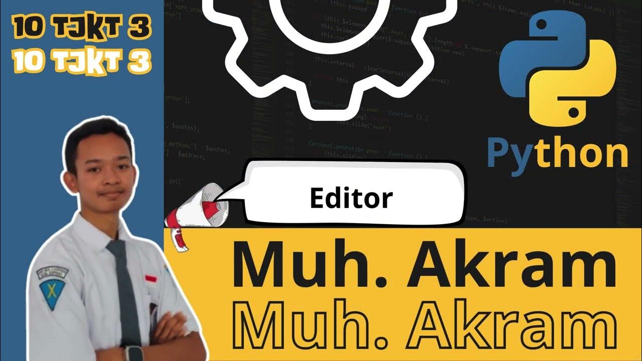Siswa SMK 3 Soppeng Senang Belajar Python - YouTube