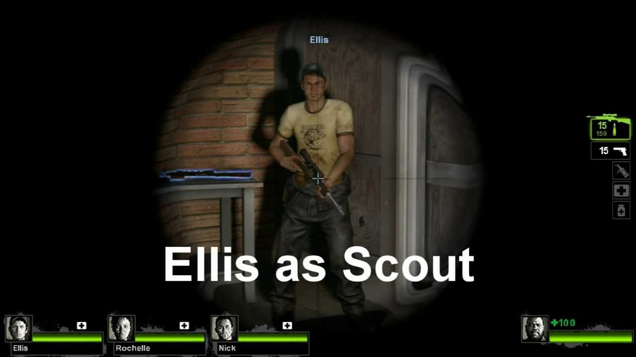 L4D2 is TF2 (Scout, Demoman, Heavy, Sniper) - YouTube