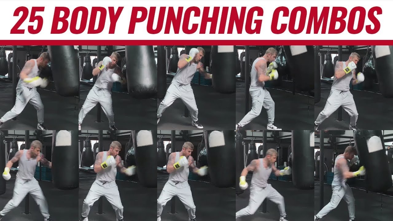 21 BOXING BODY PUNCH COMBOS ek OLYMPIC MEDALIST ke! - YouTube
