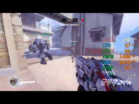 GeForce GTX 1660 ti -- Intel Core i5-9600K -- Overwatch FPS Test - YouTube