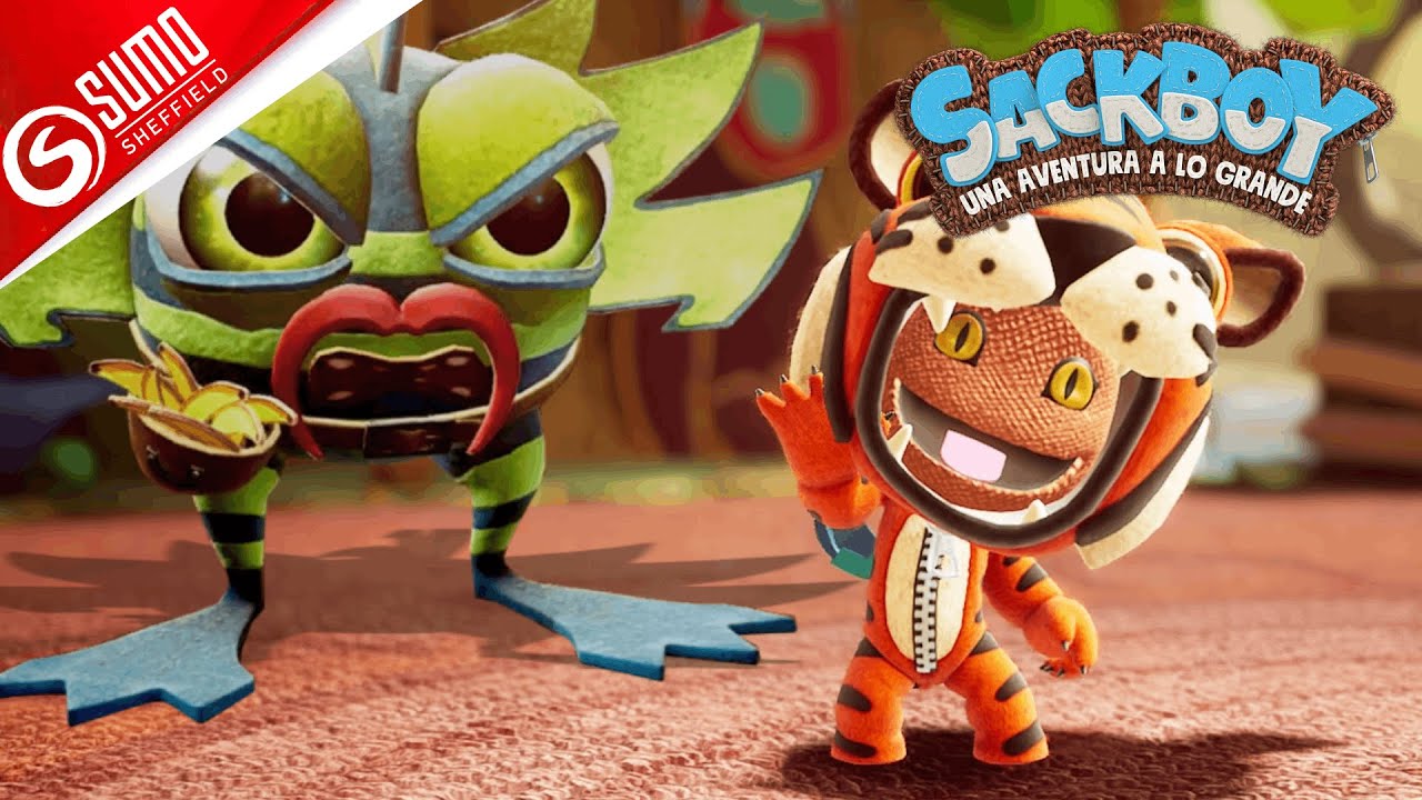 Tigre Boy VS El Bandido de las Bananas | 05 | Sackboy: A Big Adventure ...