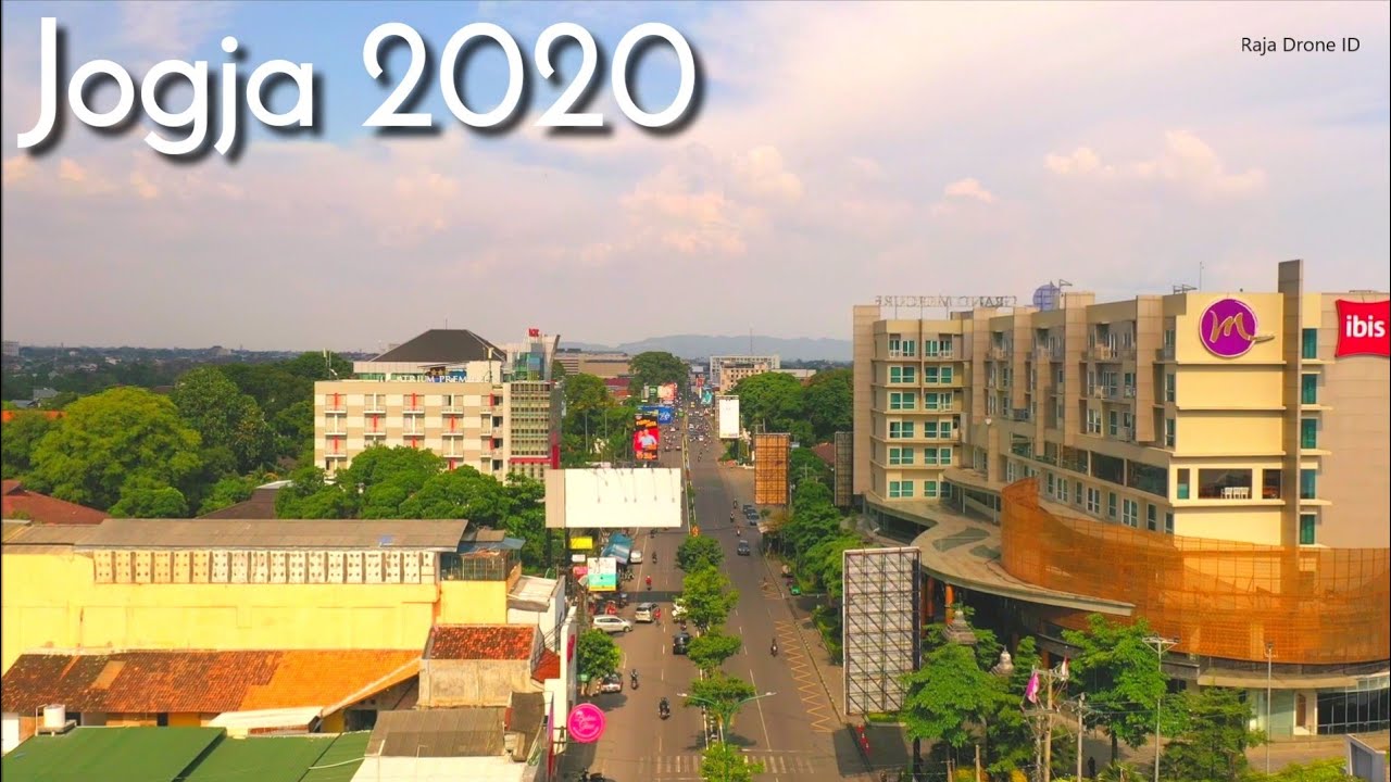 Drone Kota Jogja 2020 - YouTube