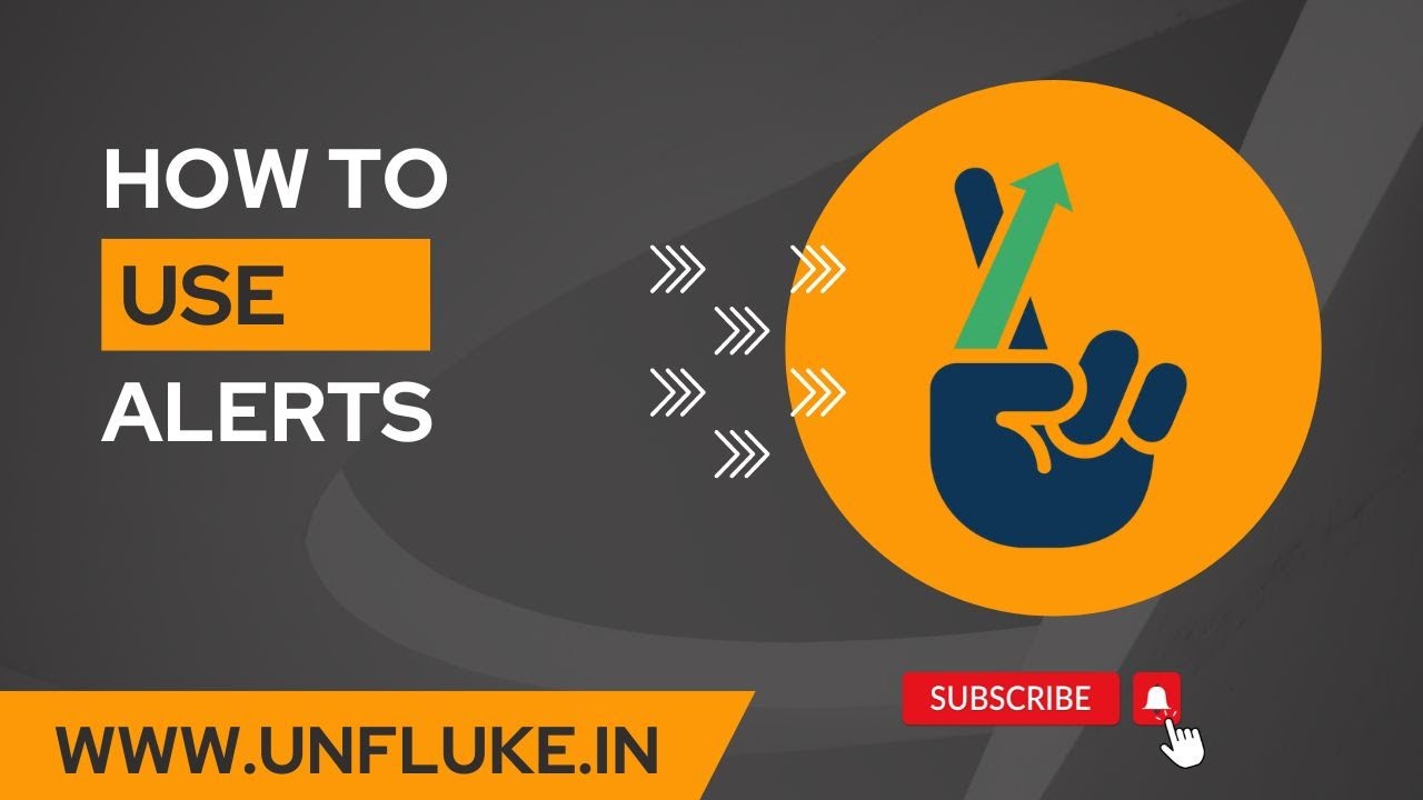 UNFLUKE: How to use Alerts (in Hindi) - YouTube