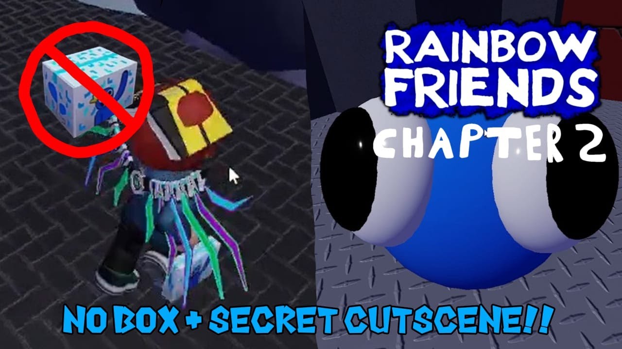 No Box + Secret Cutscene!! | Rainbow Friends - YouTube