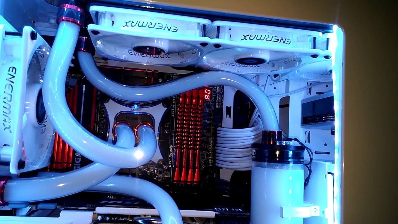 Custom Water Cooling Loop - YouTube