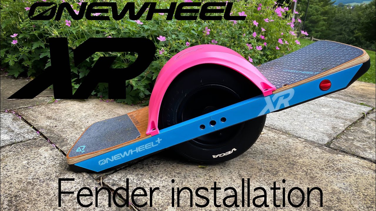 Onewheel Xr Fender Installation - YouTube