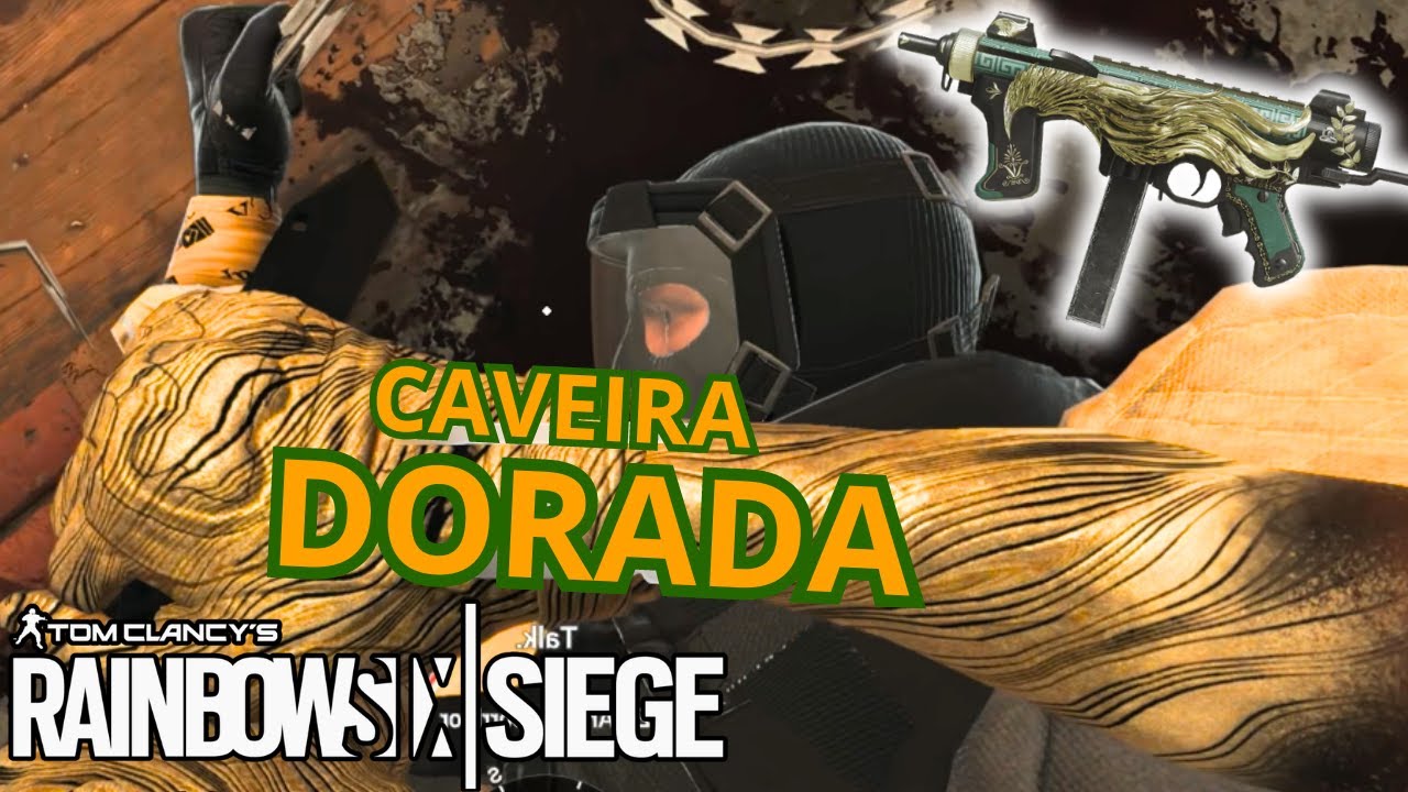 🥇ASÍ ES CAVEIRA DORADA🥇| Twin Shells | Rainbow Six Siege - YouTube