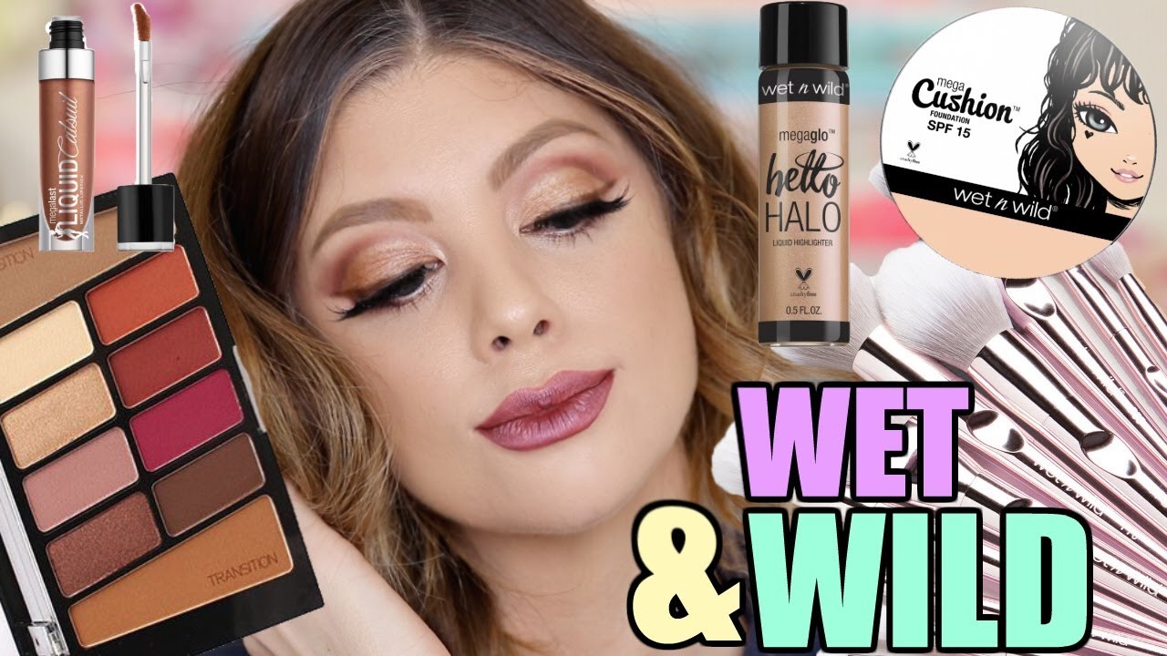 FIRST TIME EVER TRYING WET AND WILD MAKEUP! - YouTube