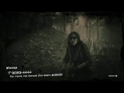 RDR2 - $1000 CONDOR EGG CHALLENGE PART 62 - YouTube