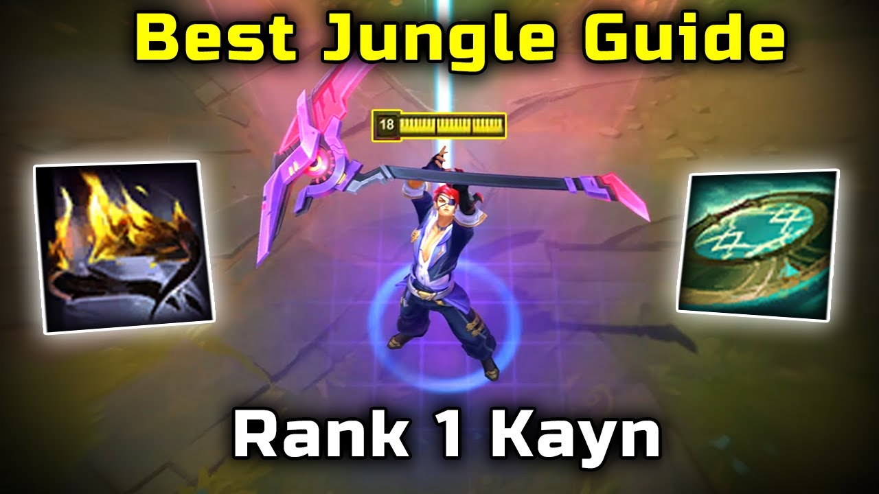 ULIMATE JUNGLE GUIDE for KAYN / From #1 Kayn YiLao - Engsub - YouTube