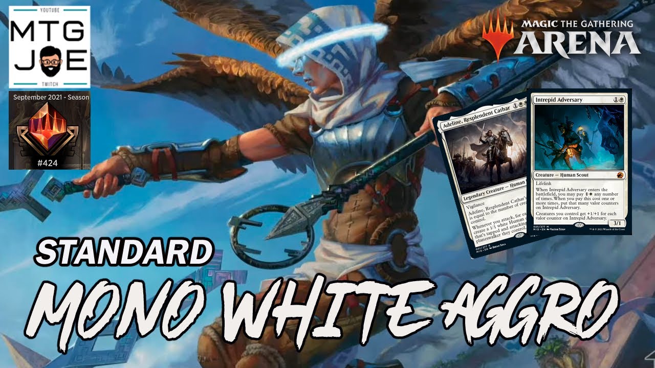 Top 450 Mythic Mono White Aggro | Standard MTG Arena Gameplay - YouTube