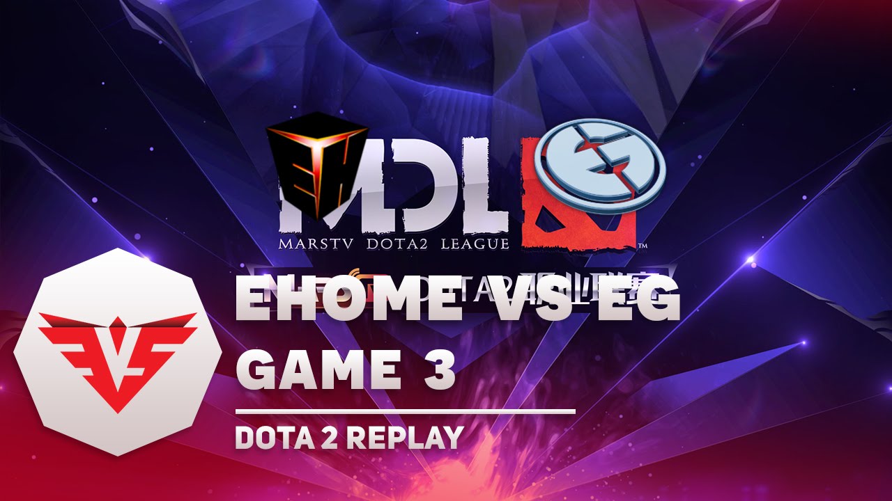 ESV TV | Dota 2 MarsTV | Grandfinal | EG vs EHOME - Game 3 - YouTube