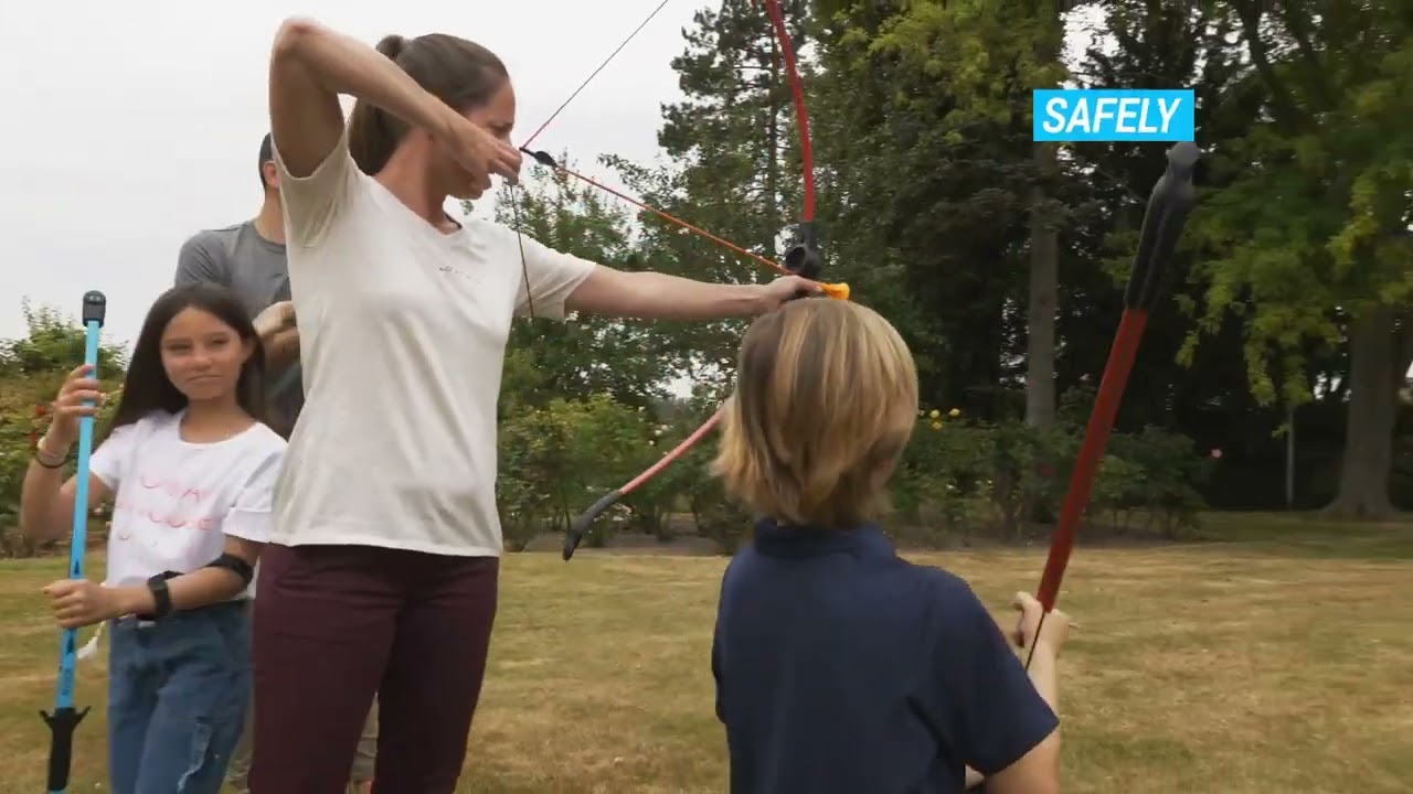 Softarchery archery set 100 - Decathlon Ireland - YouTube
