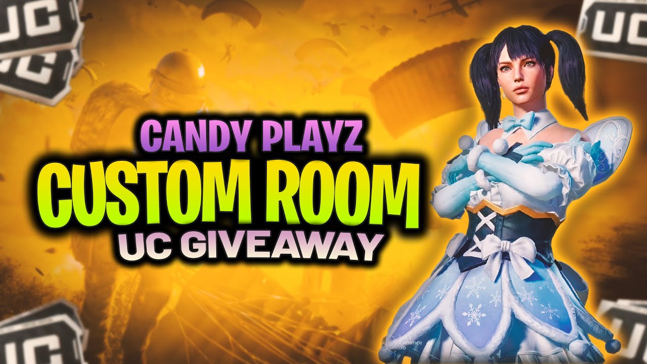 Join Uc Rooms - 5RP GiveAway on 1K - PUBGMOBILE - CanDy PlayZ # ...