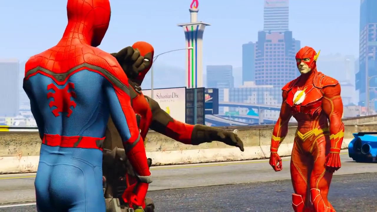 Deadpool EPIC CAR CHASE They Can't Handle This Road CINEMATIC VIDEO 1 ...