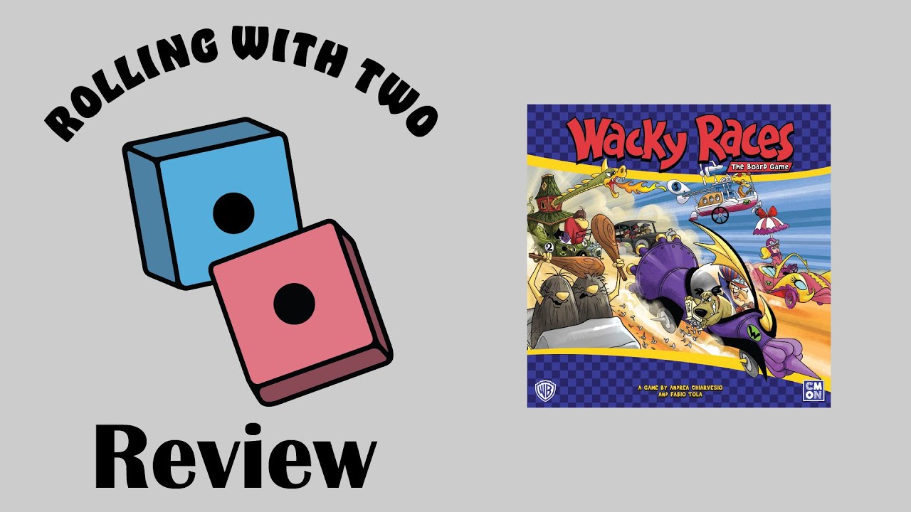 Rolling With Reviews: Wacky Races: The Board Game: Deluxe Edition - YouTube