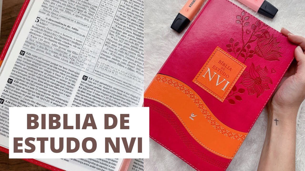 Bíblia De Estudo Nvi Editora Vida - RETOEDU