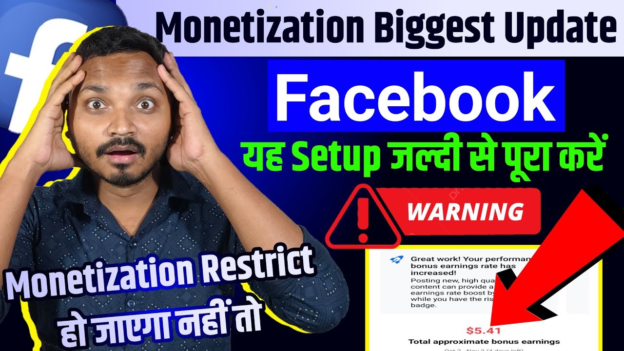 Facebook Monetization New Update | How to Setup Payout Account | How to ...
