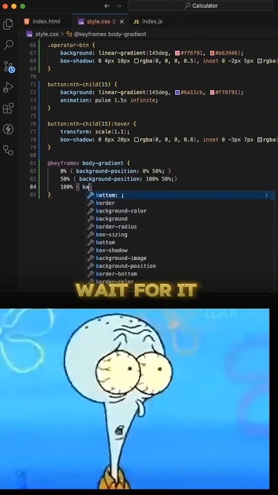cleanNcode for Calculator 🎉|#html #css #javascript #shortsfeed #calculator #coding #shorts # ...