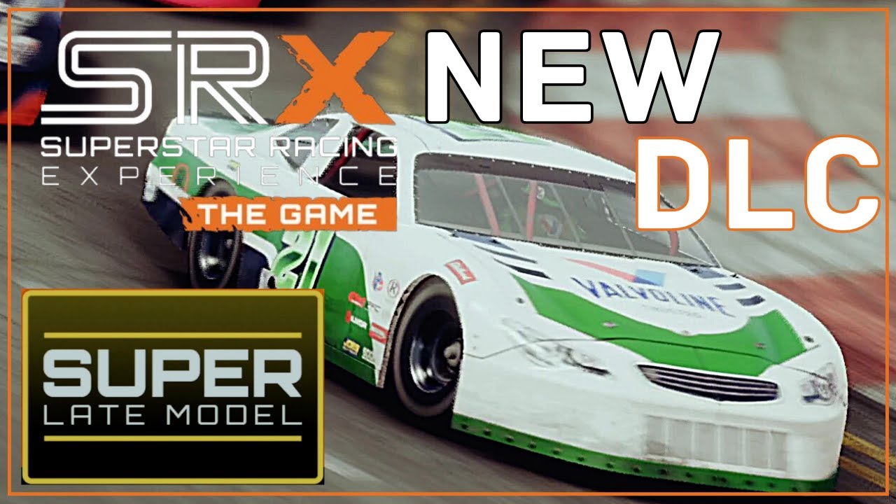 SRX The game first look Super Late Model DLC | Can we win our first ...