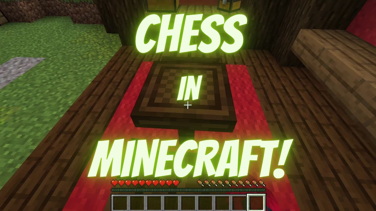 CHESS IN MINECRAFT! | MINECRAFT CHESS MOD | CHESS MOD MINECRAFT - YouTube