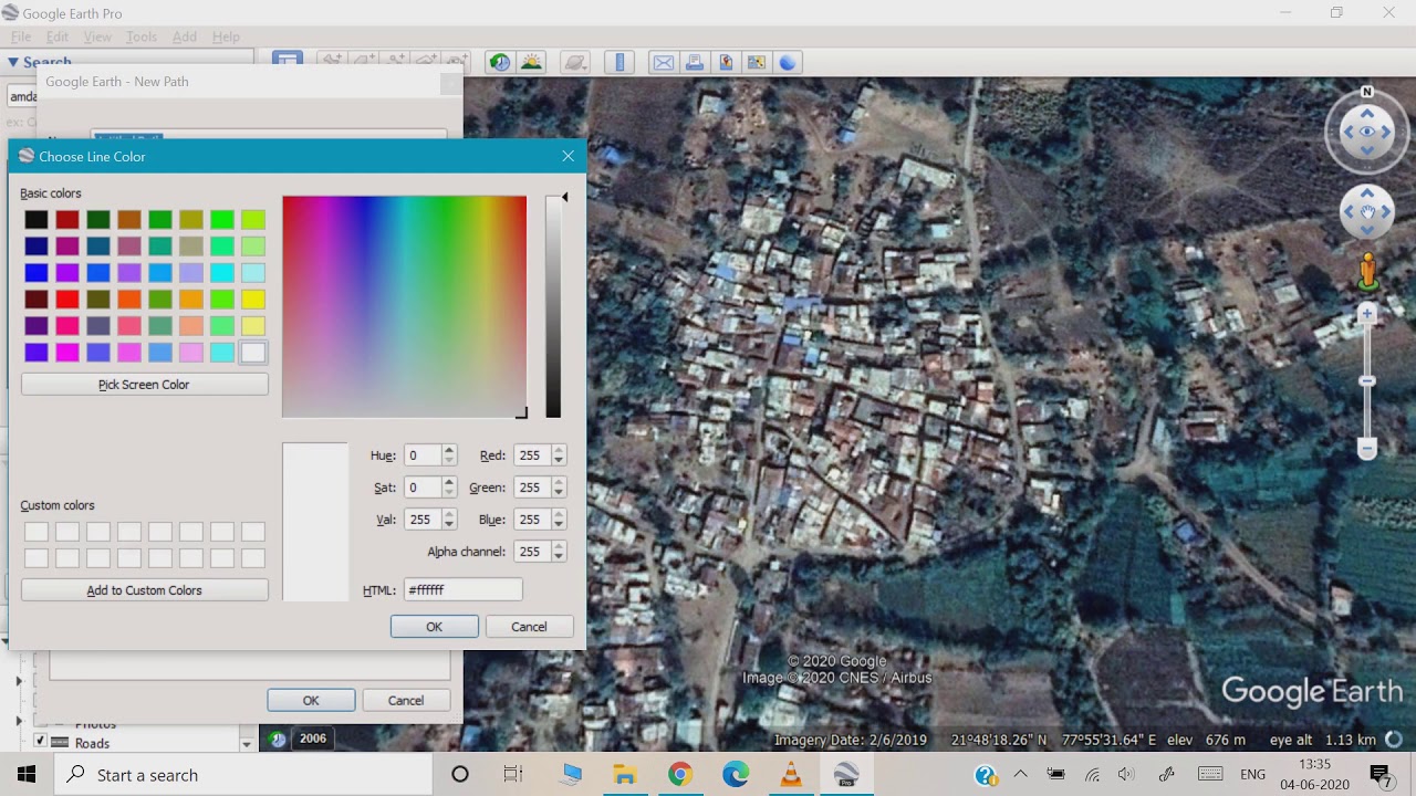 Pipe Line Layout using Google Earth Pro - YouTube