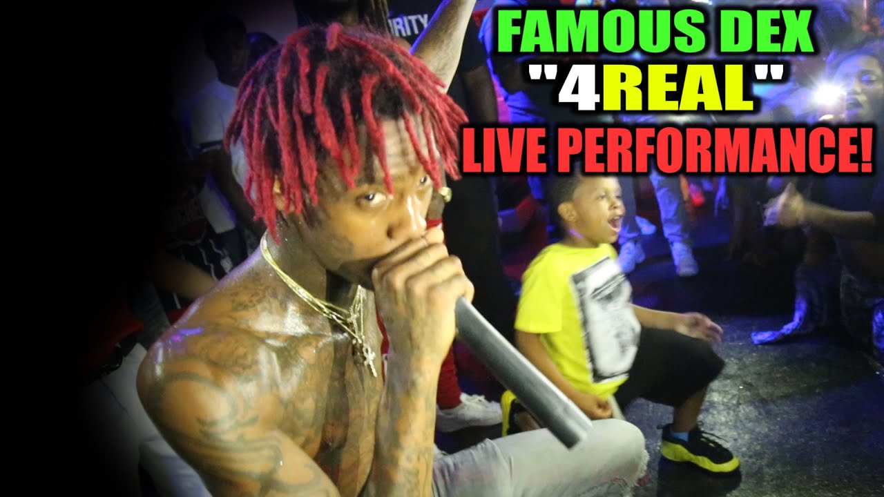 FAMOUS DEX FT. LIL YATCHY- "4REAL" LIVE PERFORMANCE - YouTube