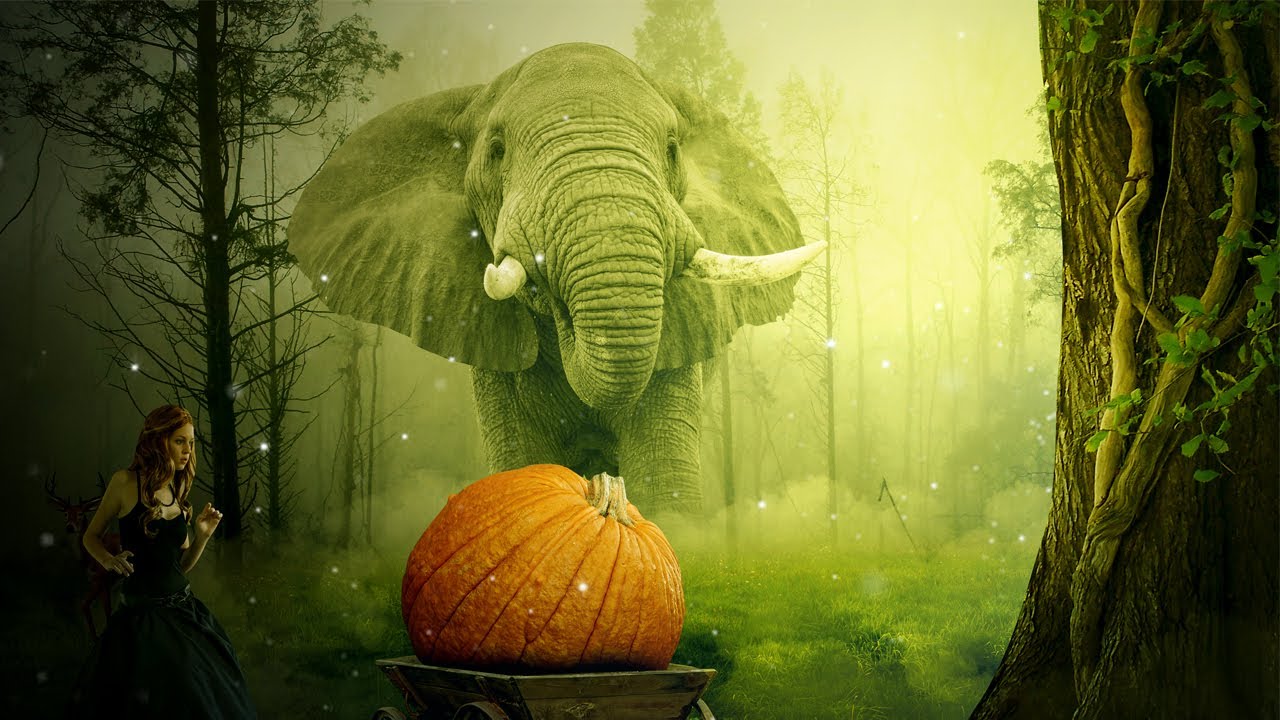 Photoshop Manipulation Fantasy Tutorial - YouTube