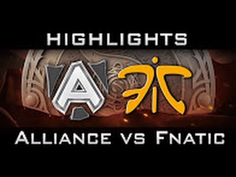 Alliance vs Fnatic The International 2016 TI6 Highlights Lower Bracket ...