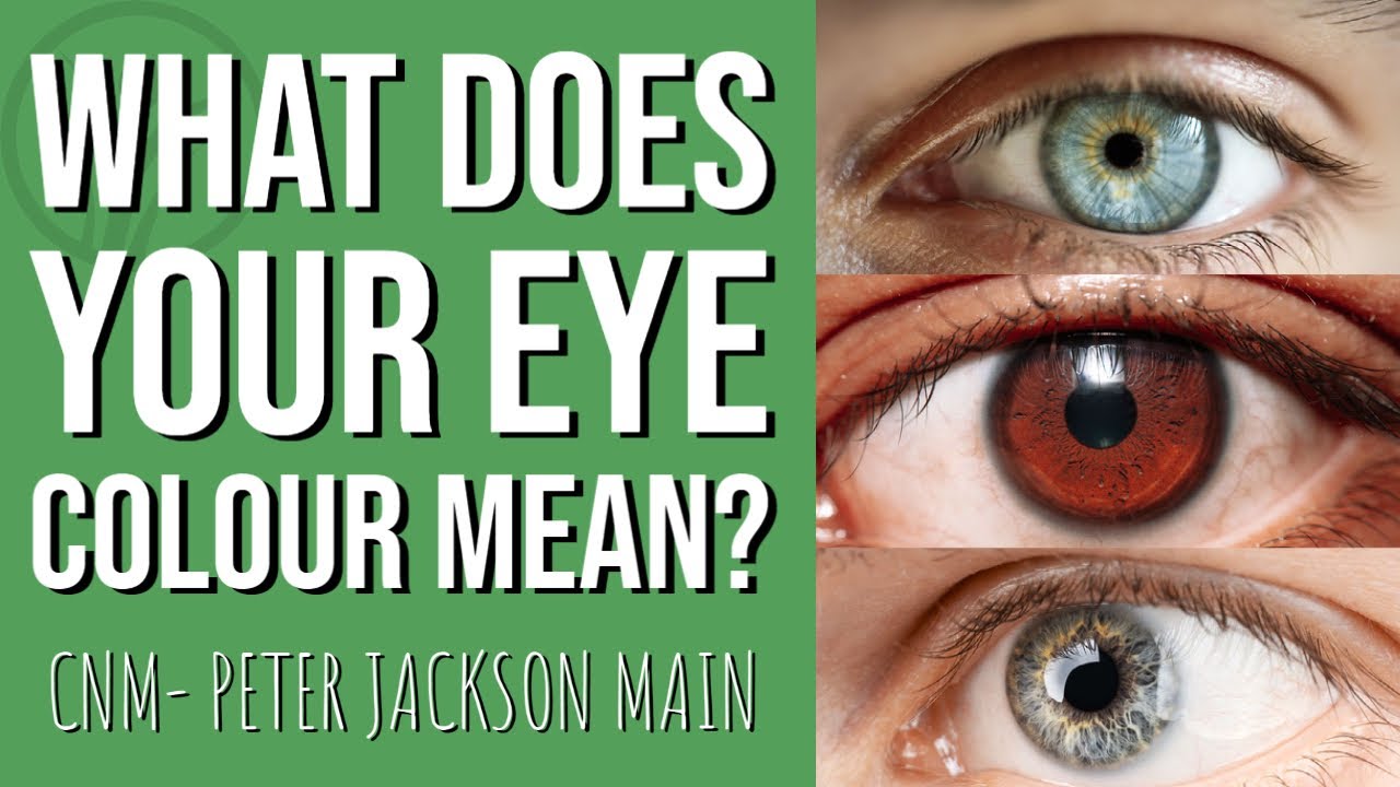What can eye colour tell us about our health? | CMN lecturer Peter ...