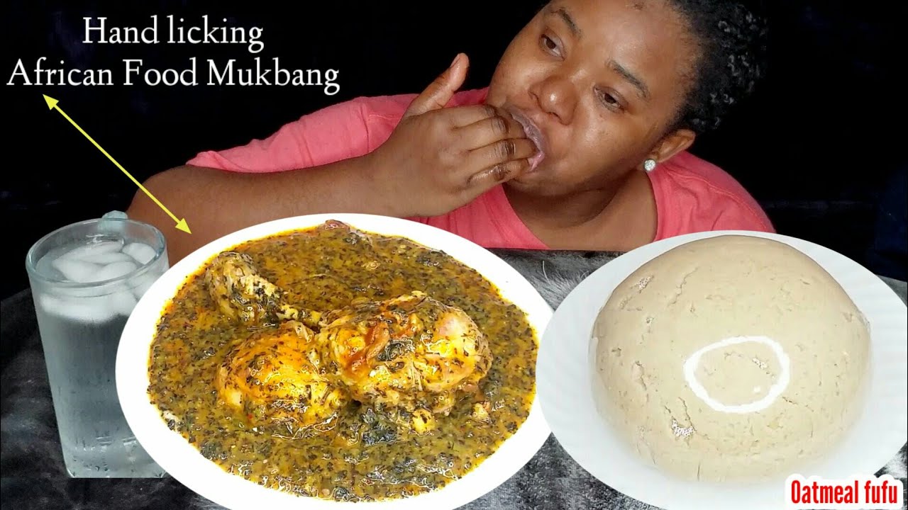 African Food Mukbang | Nigerian Food Mukbang | African Mukbang Asmr ...